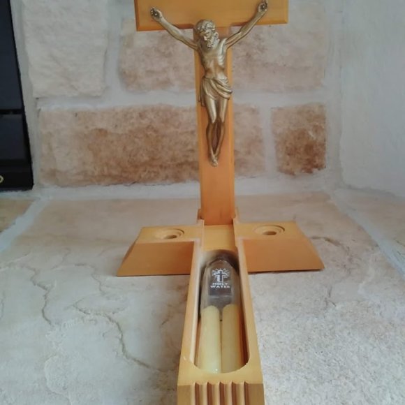 Vintage | Art | Vintage Last Rites Crucifix Kit | Poshmark